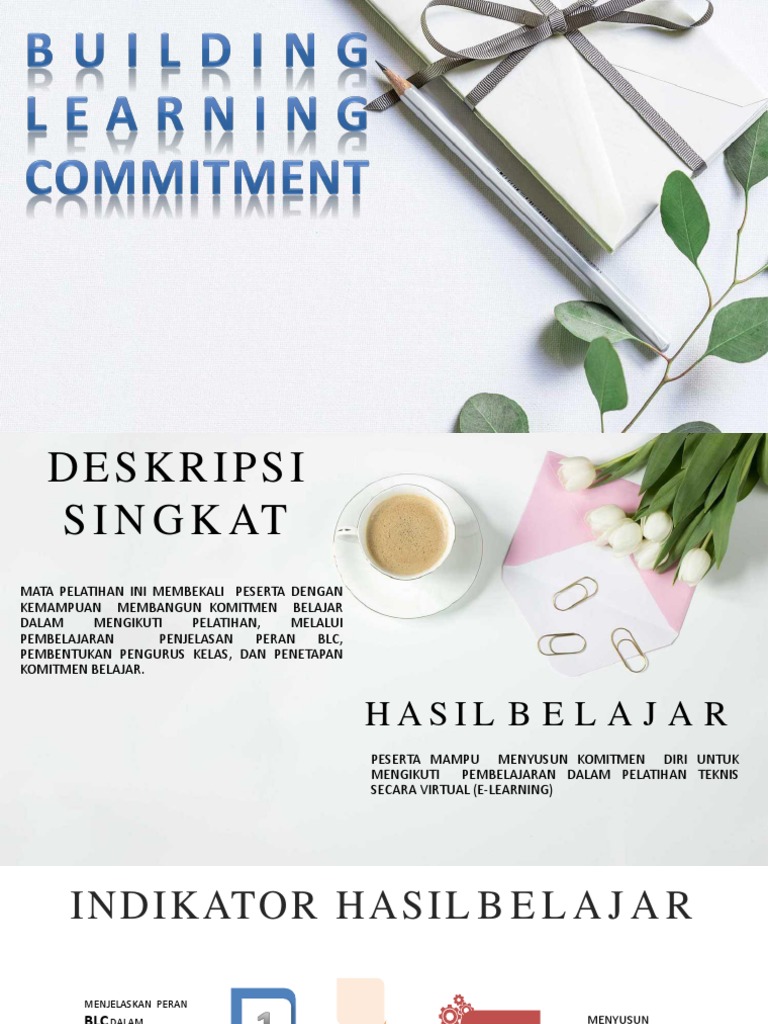 Building Learning Commitment | PDF