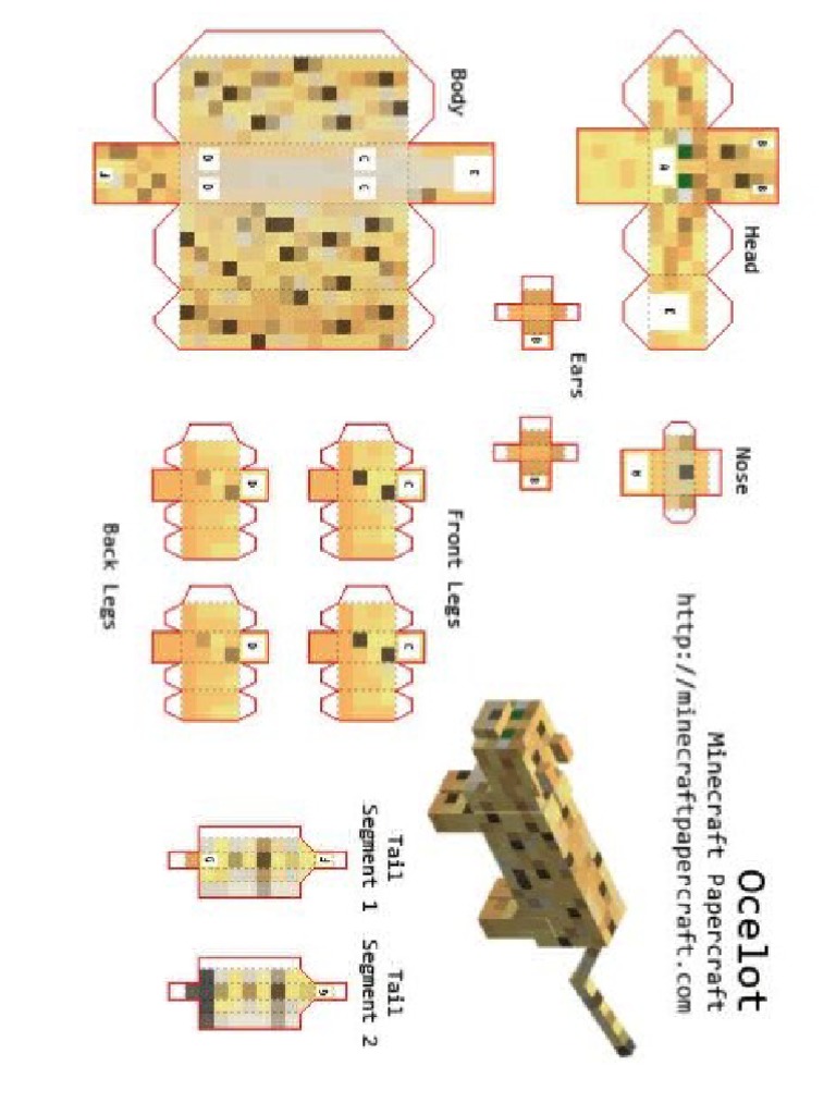 Minecraft Papercraft | PDF
