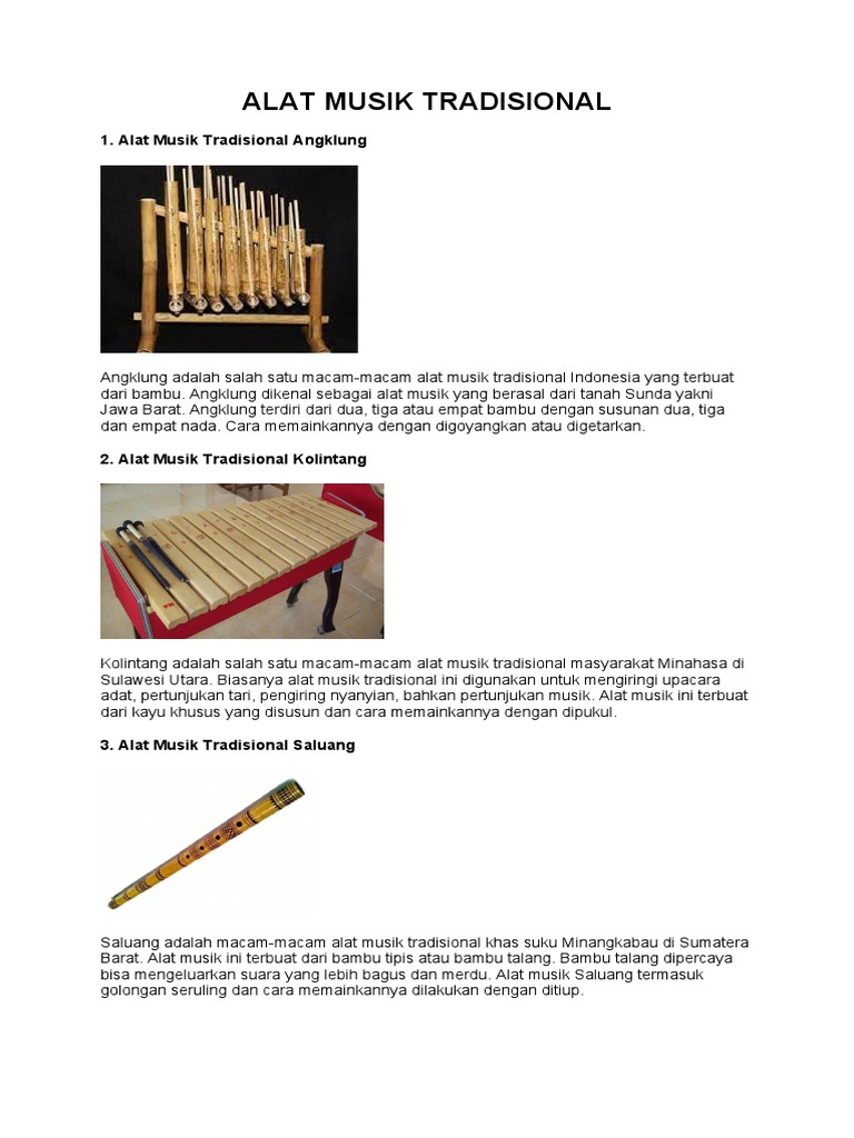 Alat Musik Saluang