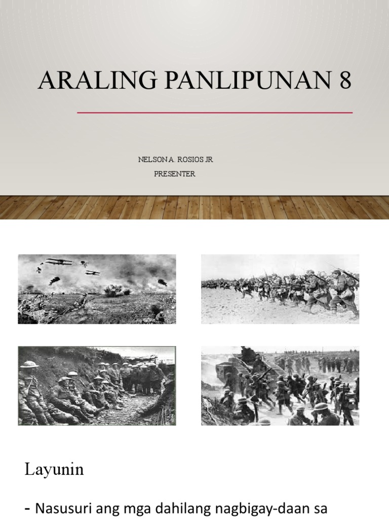 COT 2 Araling Panlipunan 8 | PDF