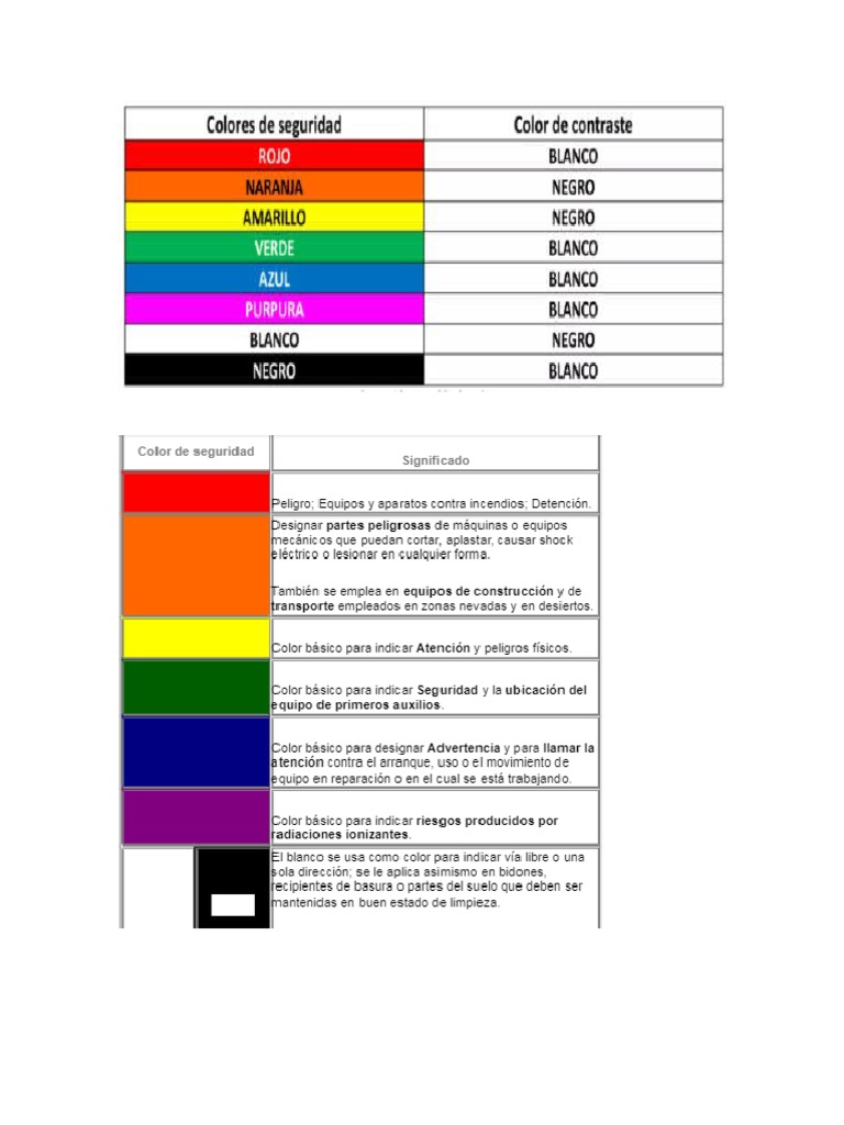 Norma Chilena 1410 Colores | PDF