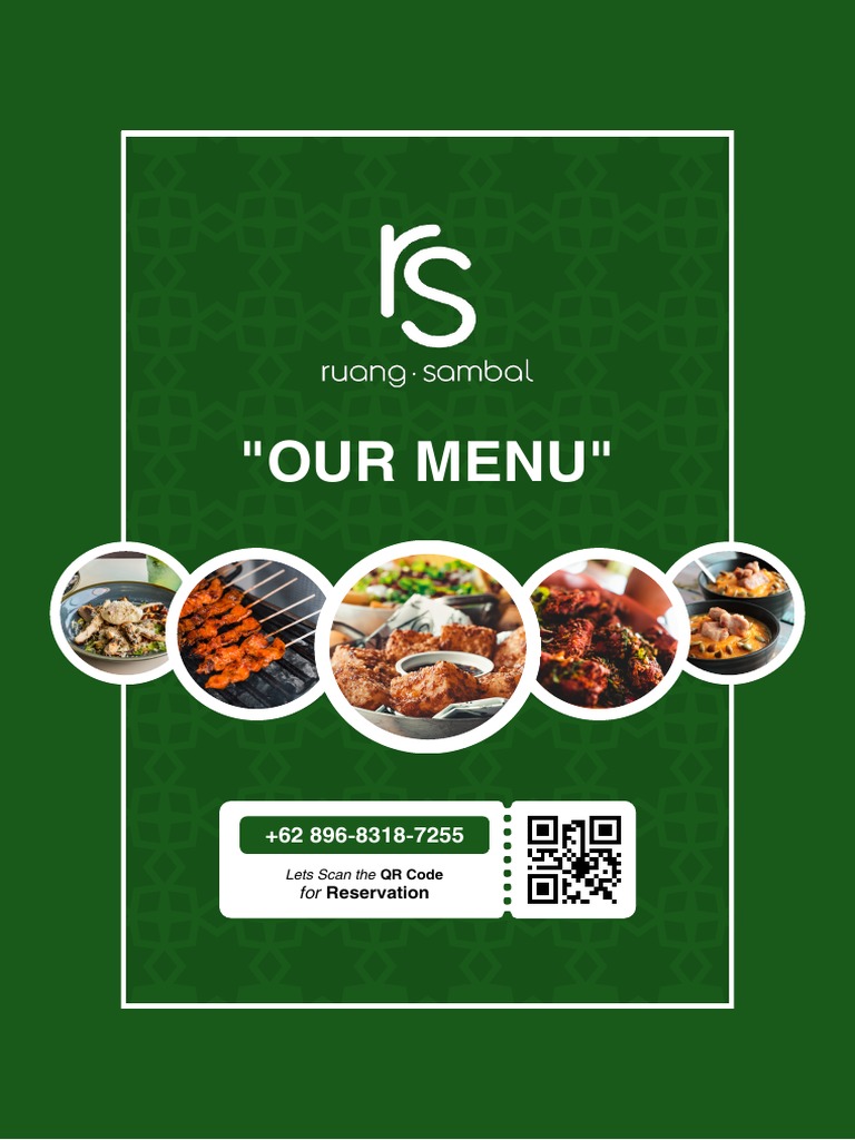 Menu Ruang Sambal | PDF