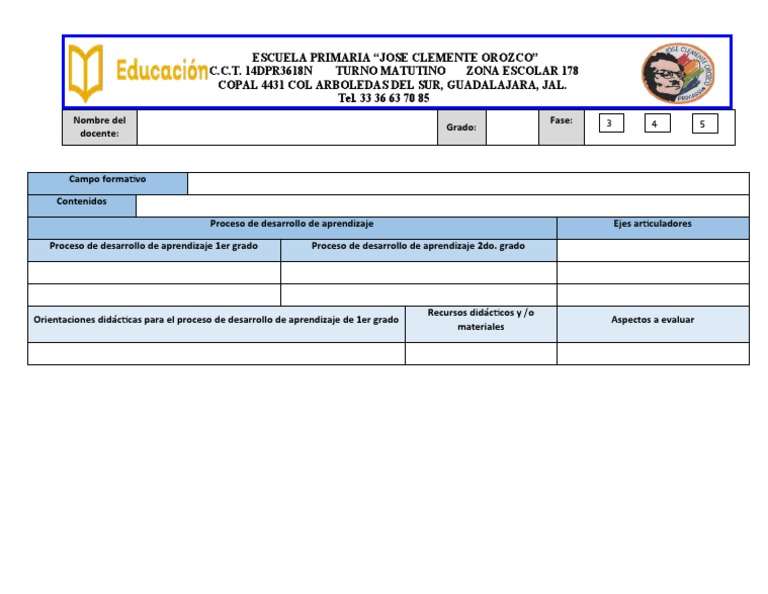 Formato para programa analitico (borrador).docx | PDF