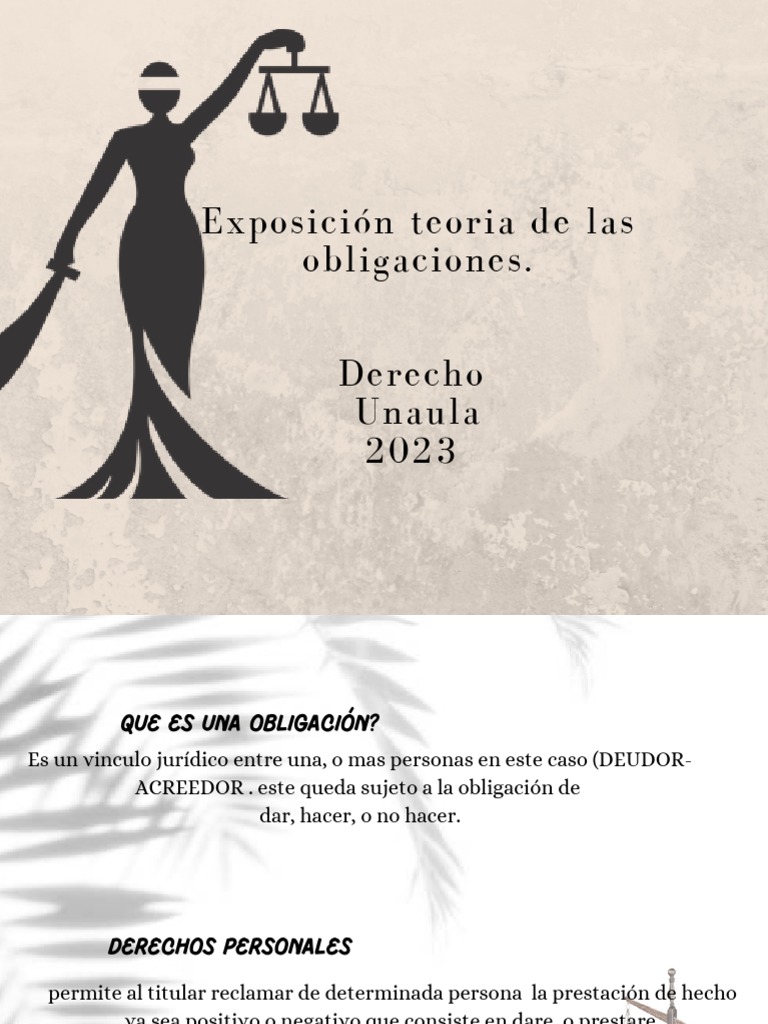 Teoría de las Obligaciones en Derecho Romano | PDF | Principios éticos ...