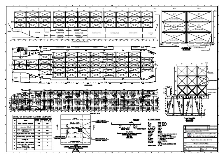 Stowage Plan & Lashing Arrangementl | PDF
