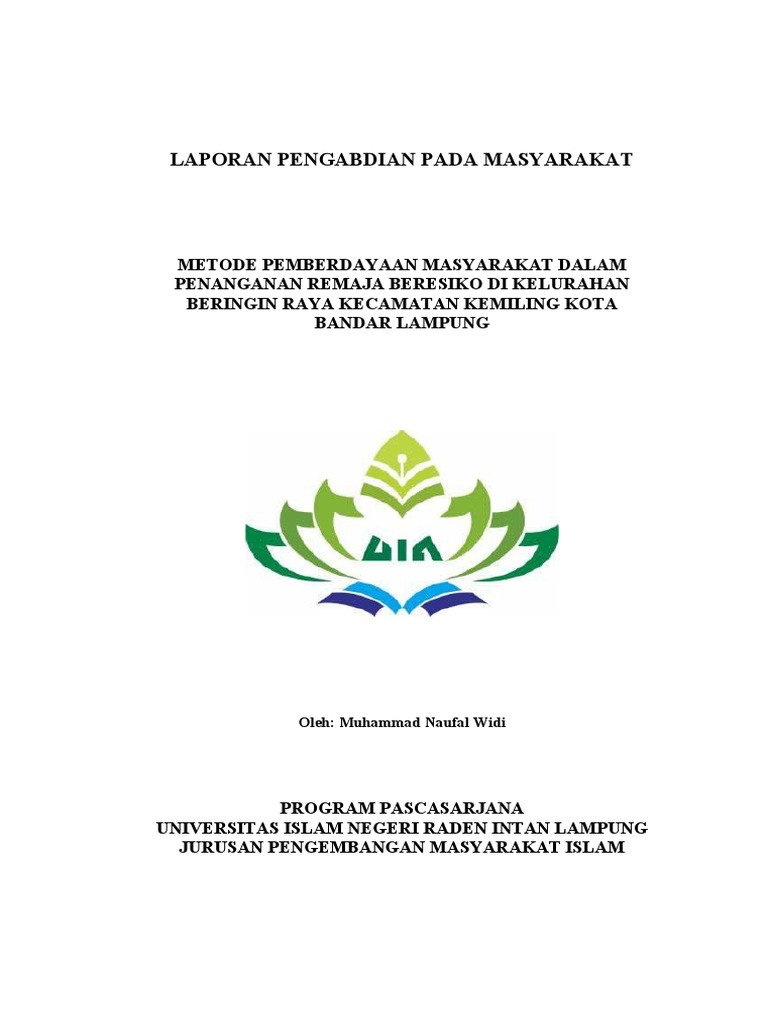 Laporan Pengabdian Pada Masyarakat | PDF Laporan Pengabdian Pada Masyarakat | PDF