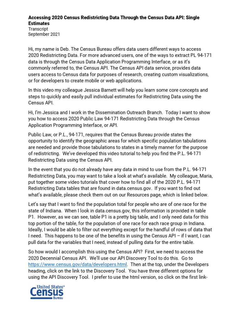 Accessing Population Data for Individual Race Groups in Indiana from ... Accessing Population Data for Individual Race Groups in Indiana from ...