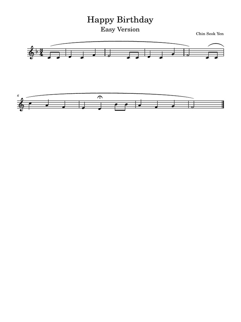 Happy Birthday PDF | PDF