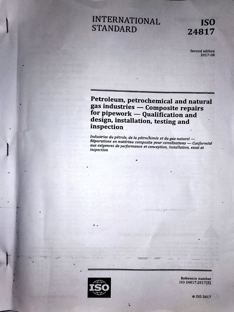 Iso 24817 | PDF | Composite Material | Secondary Sector Of The Economy