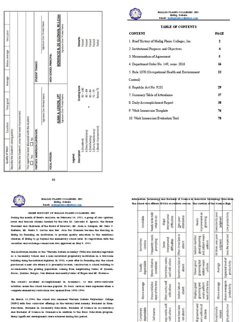 Immersion Journal-ABM | PDF | Career & Growth