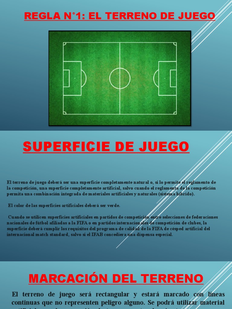 Regla 1 y 2 | PDF | Árbitro | Deportes