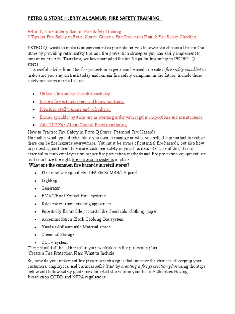 Ff-Fa Training - PQ Store | PDF | Fire Safety | Fires