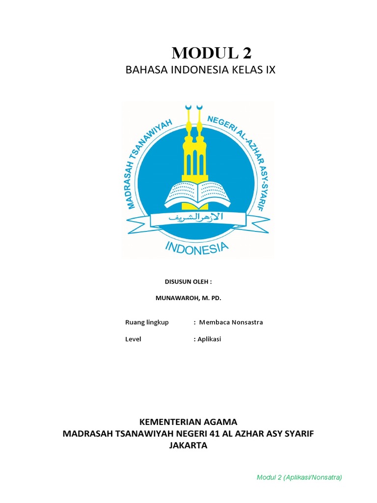 MODUL 2 K13 Bindo 9 | PDF