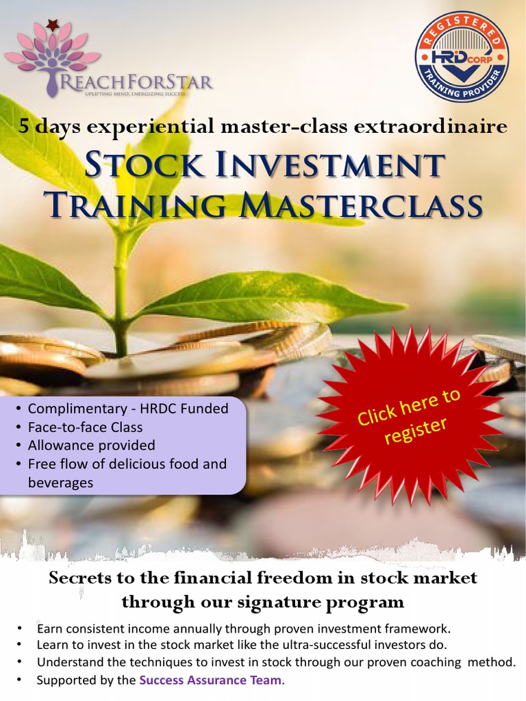 Stock Investment Training Masterclass R1 | PDF | Investing | Stocks