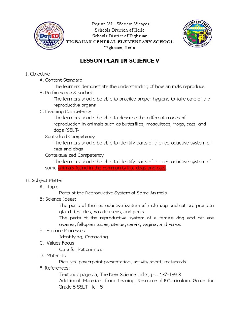 Science COT 3 | PDF | Reproductive System | Genitourinary System