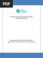 Mekari Sign Manual Book (PSrE) | PDF
