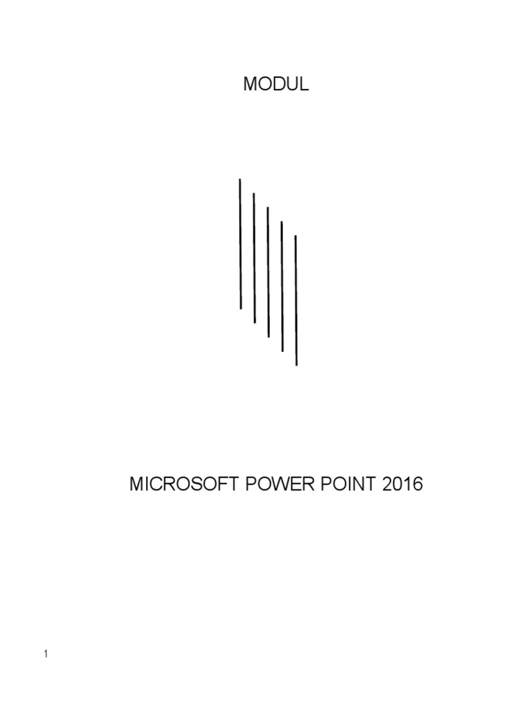 Modul Powerpoint 2016 - PM | PDF