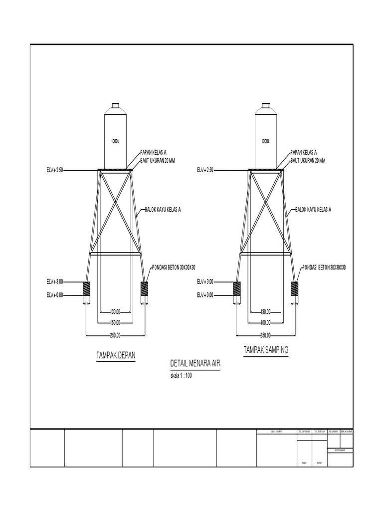Menara Air PDF | PDF
