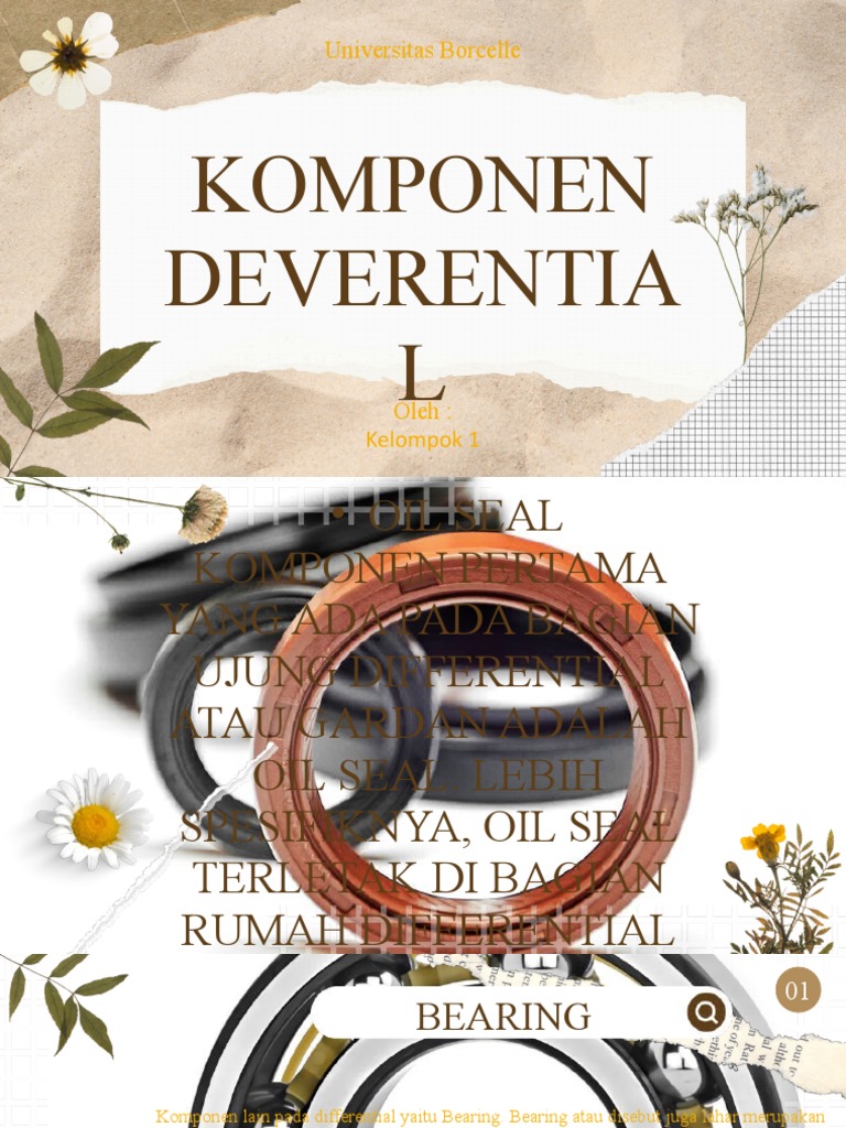 Komponen Utama Differential Mobil | PDF