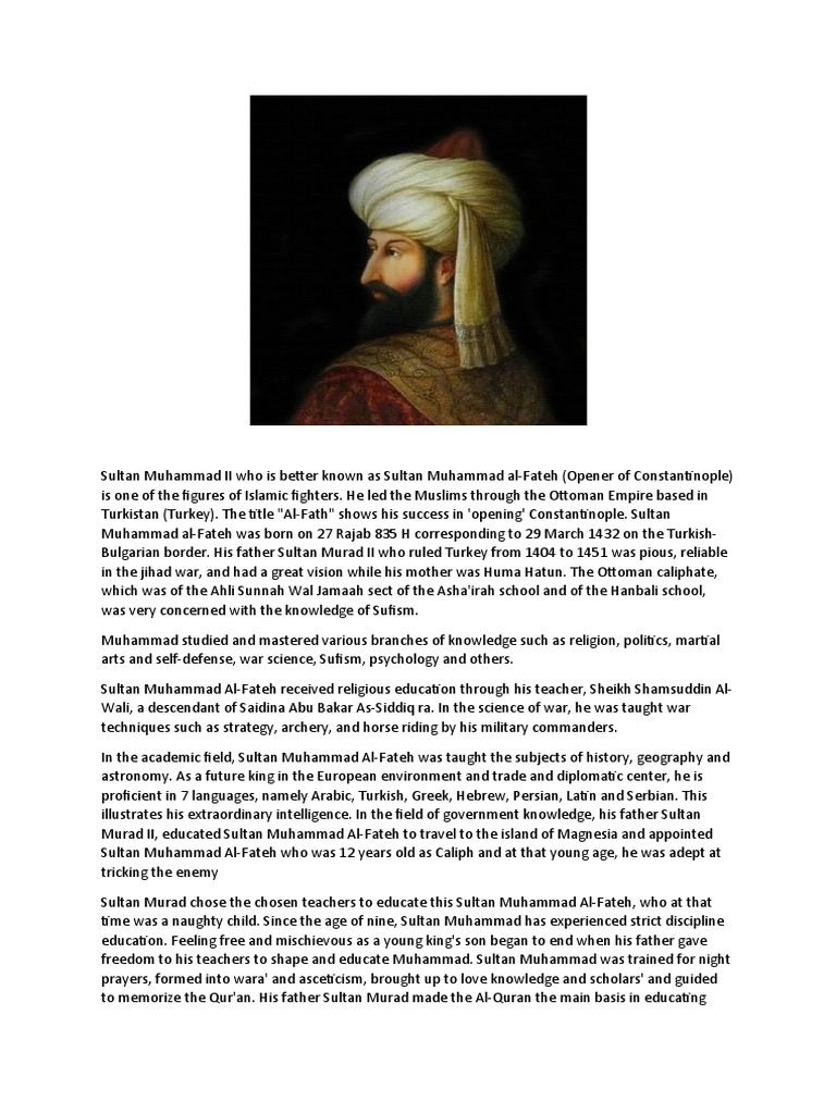 Example of Great Leader | Download Free PDF | Muhammad | Sultan