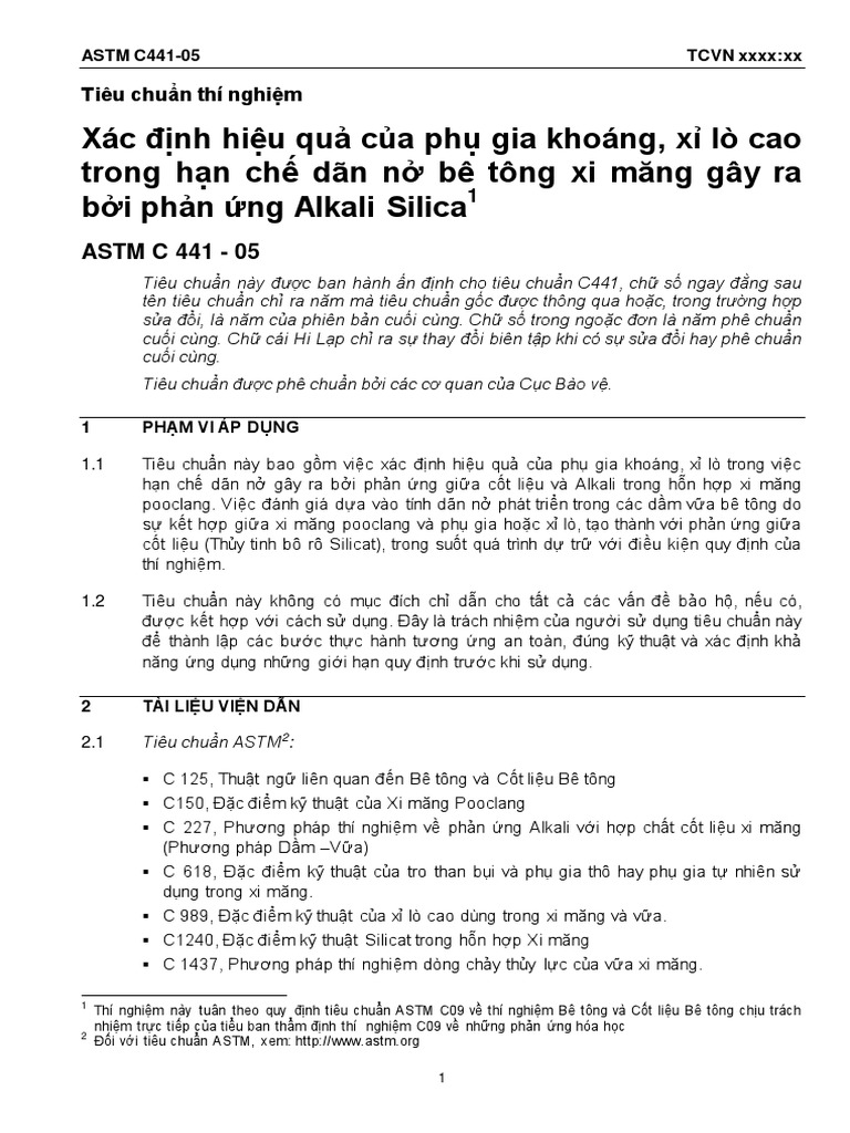 ASTM C 441 - 05-good-FOMAT PDF | PDF