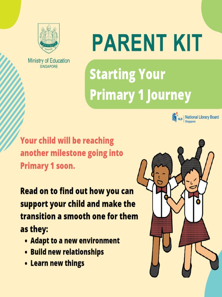 Parent Kit - Starting Your Primary 1 Journey | PDF | Teachers | Preschool