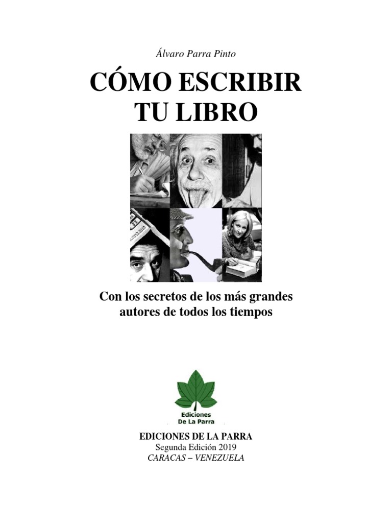 Como Escribir Tu Libro - Alvaro Parra Pinto | PDF