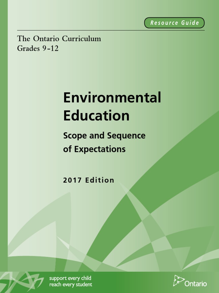 Environmental Ed 9to12 Eng | PDF | Curriculum | Teachers
