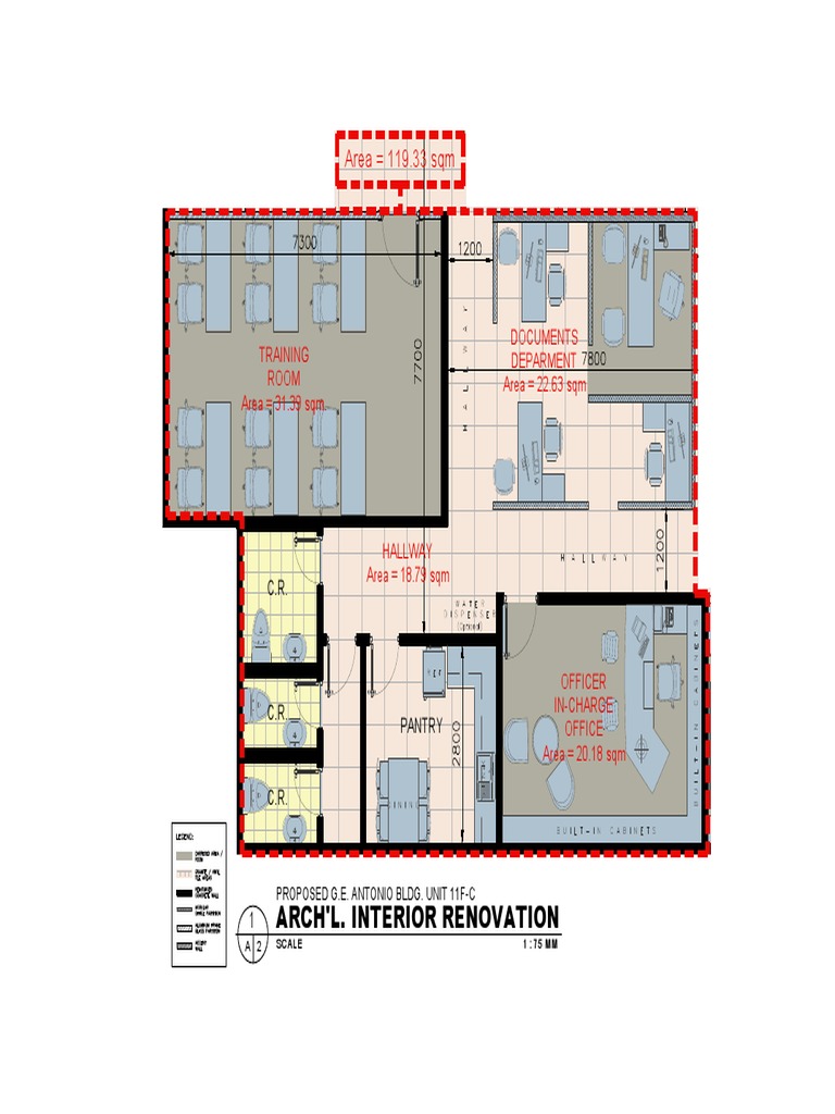 Proposed Interior Renovation Plan | PDF