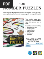 Disney Numbers SF Printables 0612 FDCOM | PDF