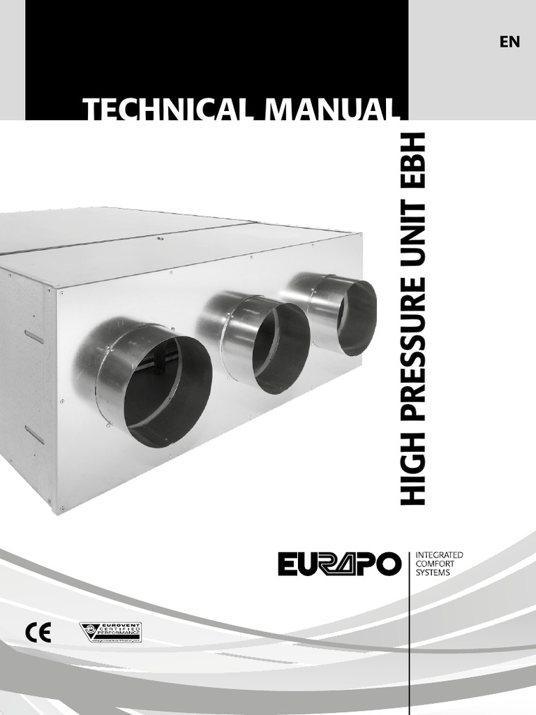 notice_technique_eurapo_gainable_ebh_en1900 (1).pdf | PDF | Thermostat | Heat Exchanger