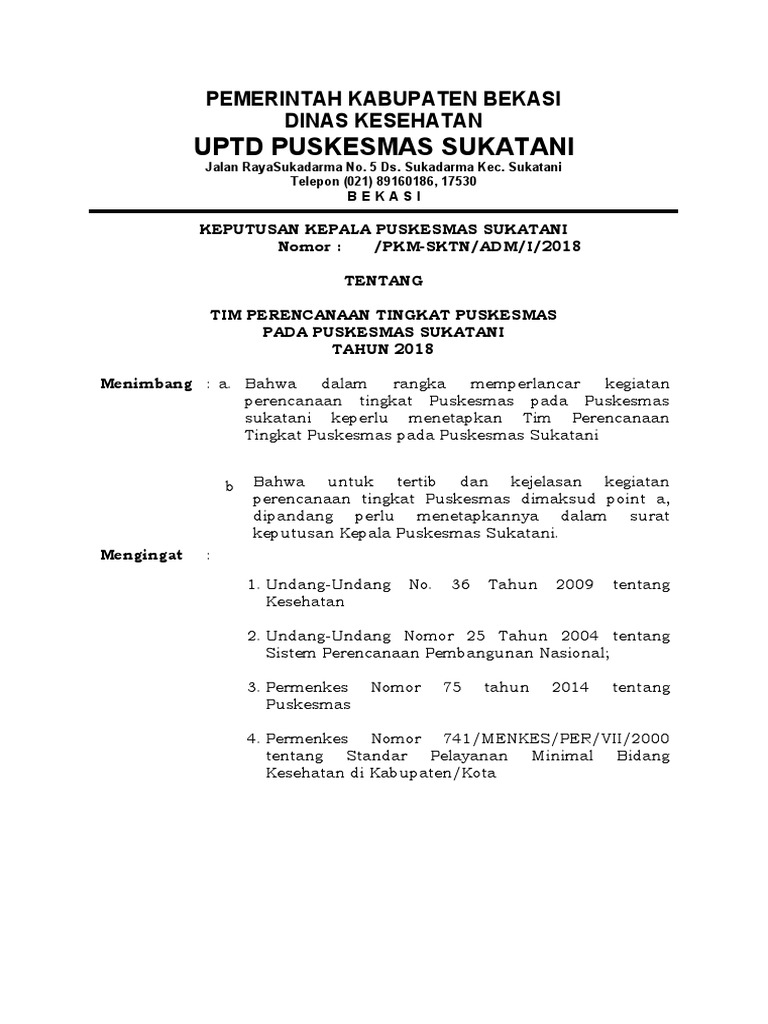 SK Tim PTP | PDF