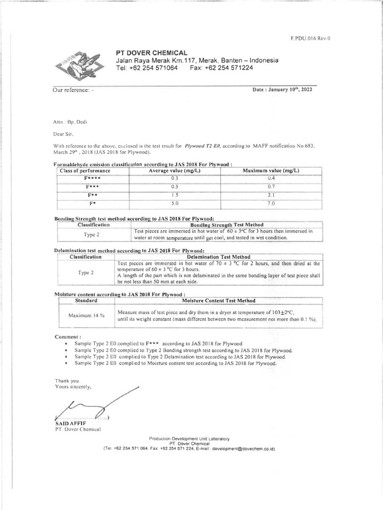 9mm E0 Test Report Pdf