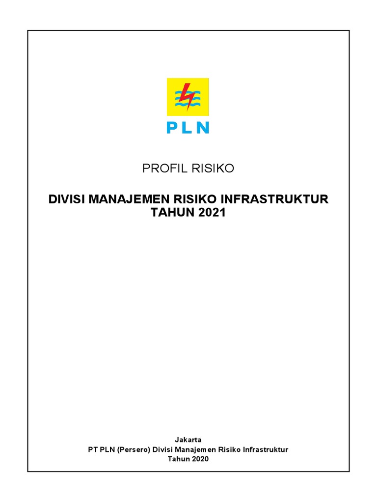 Formulir 2 - Profil Dan Kajian Risiko 2021 Rev | PDF
