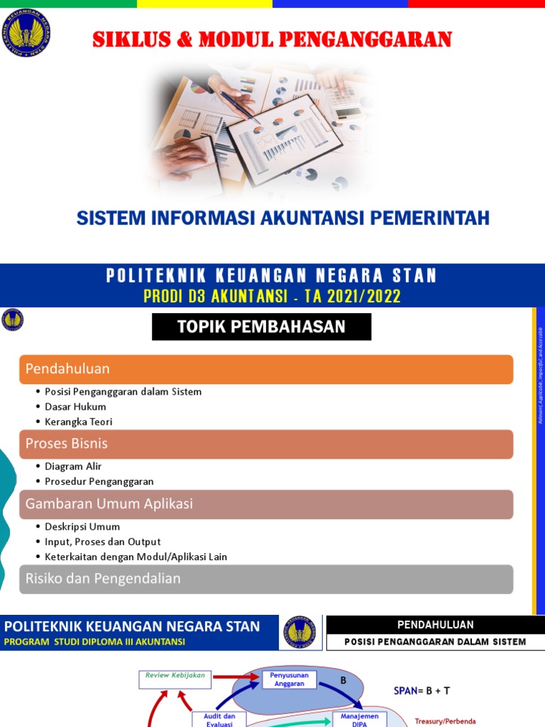 Siklus Dan Modul Penganggaran - 2021 | PDF