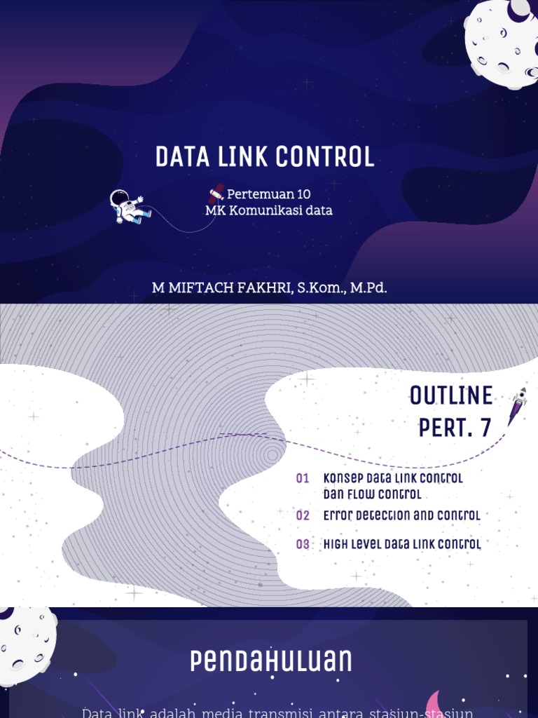 Pert 10 - Data Link Control | PDF