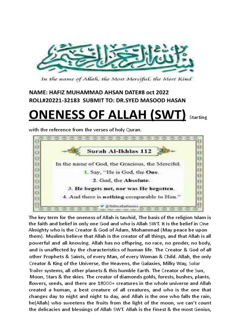 Ahsan Islamiat | PDF | Prophets And Messengers In Islam | God