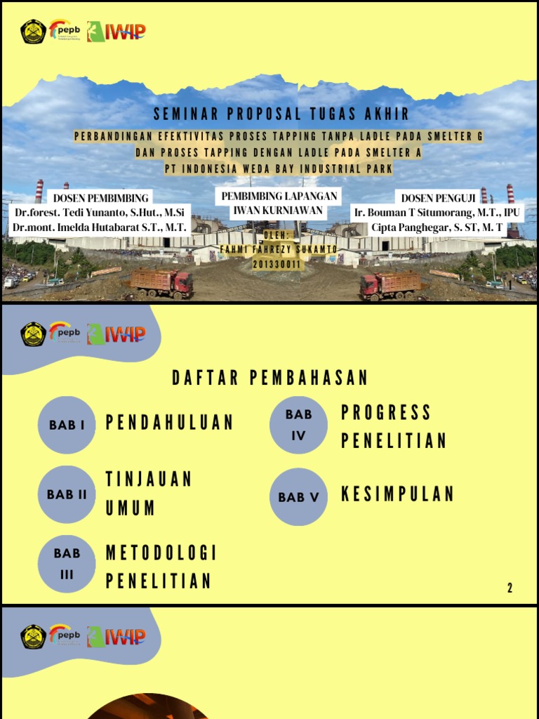 Efektivitas Proses Tapping Nikel Ladle | PDF