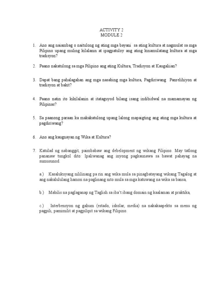 Activity 2 | PDF