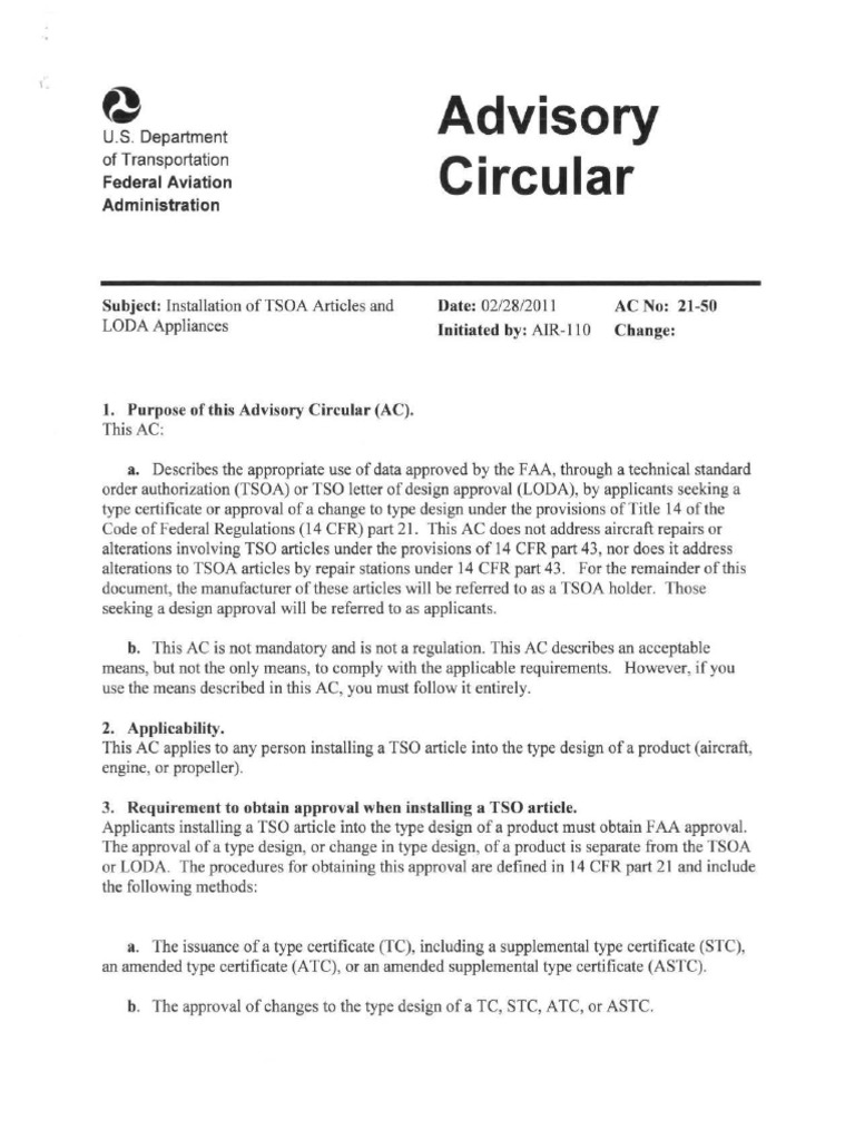 Ac 21-50 PDF | PDF