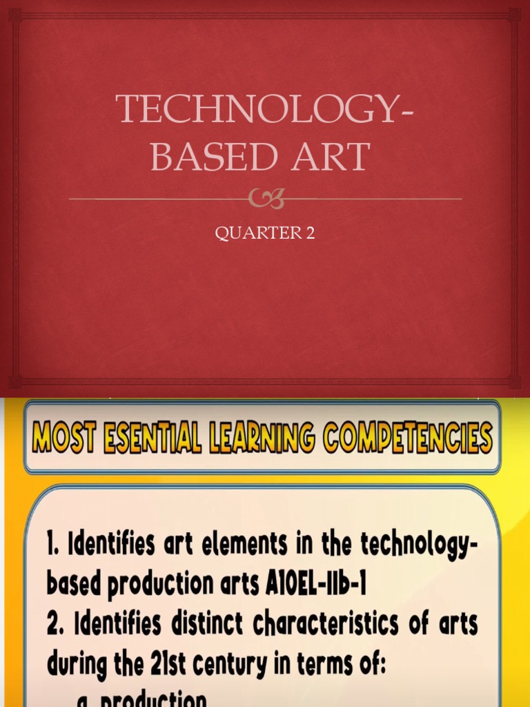 Technology-Based Art | PDF | Camera | Impressionism
