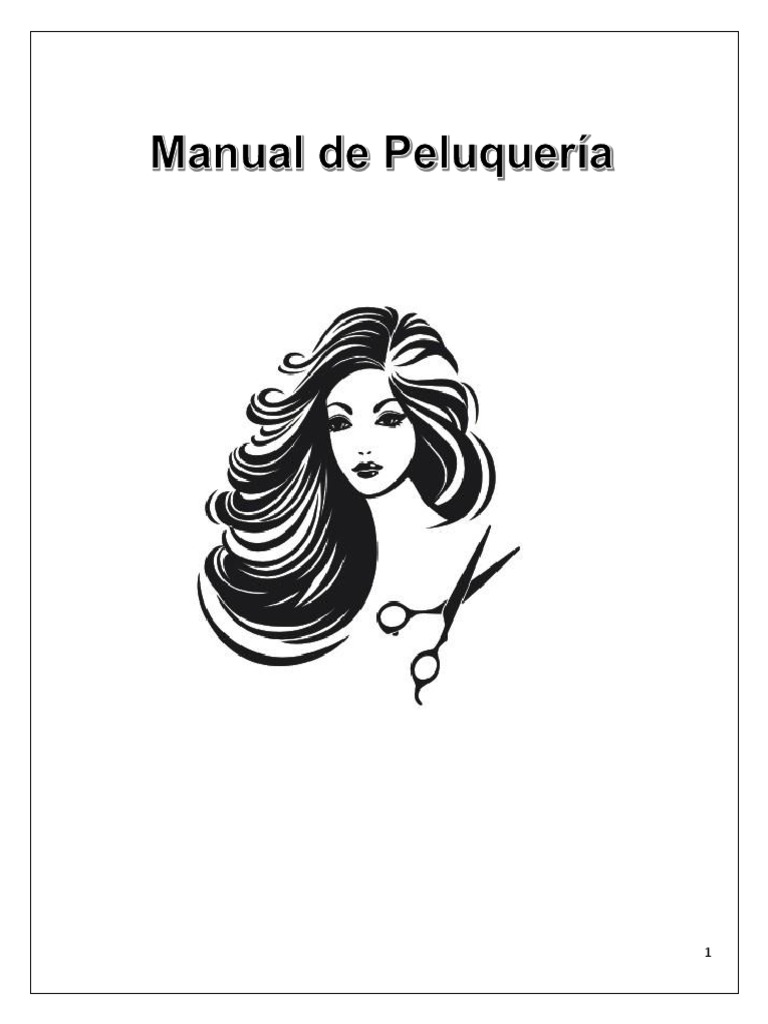 Manual Peluqueria PDF | PDF | Perdida de cabello | Sistema tegumentario