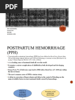 PPH Presentation | PDF | Bleeding | Obstetrics