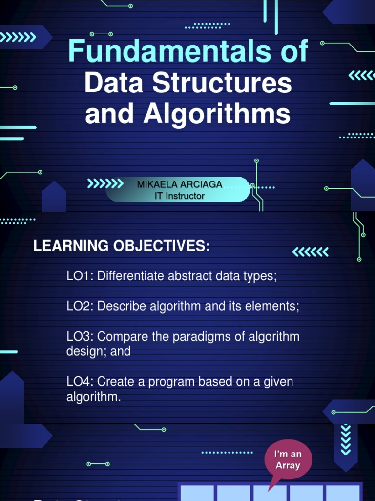 Lesson 1 Fundamentals of DSA | PDF | Computer Programming | Computer ...