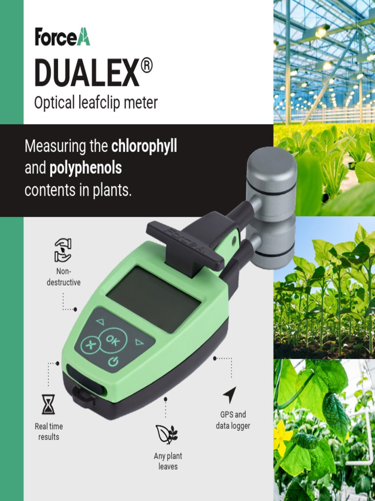 Brochure Dualex 1 | PDF | Chlorophyll | Fluorescence