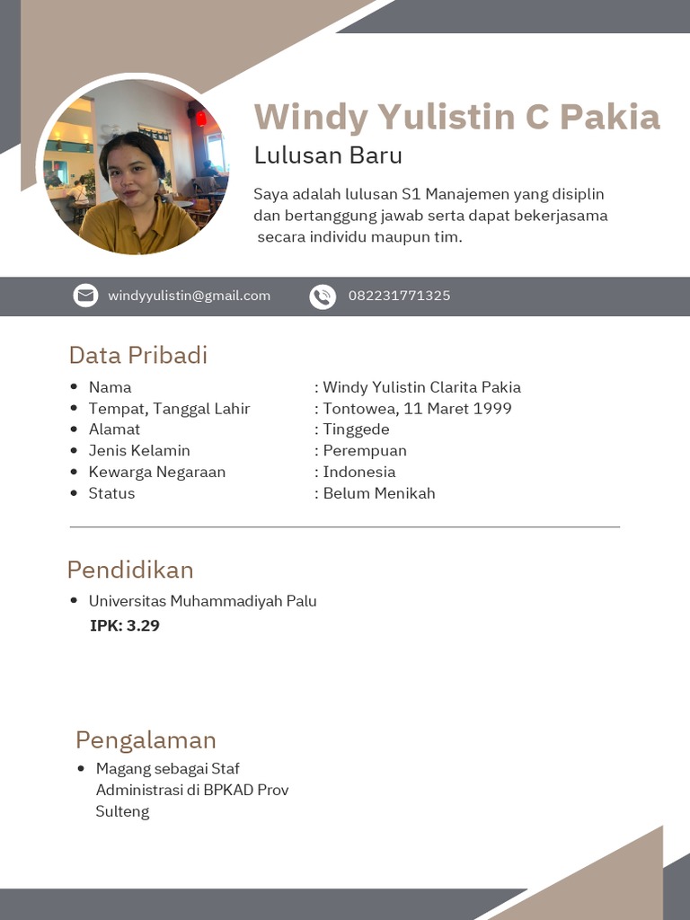 CV Windy - Merged | PDF