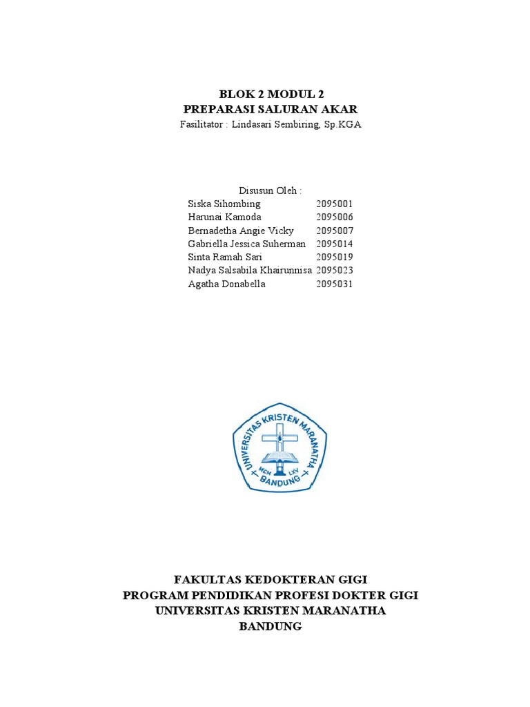 Blok 1 Modul 1 Restorasi Pada Kavitas Dalam | PDF | Griya & Taman ...