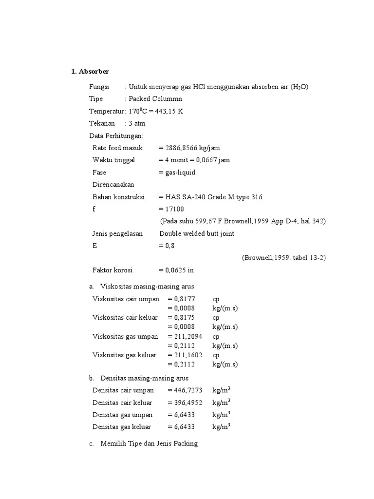 Revisi Perhitungan Spek | PDF