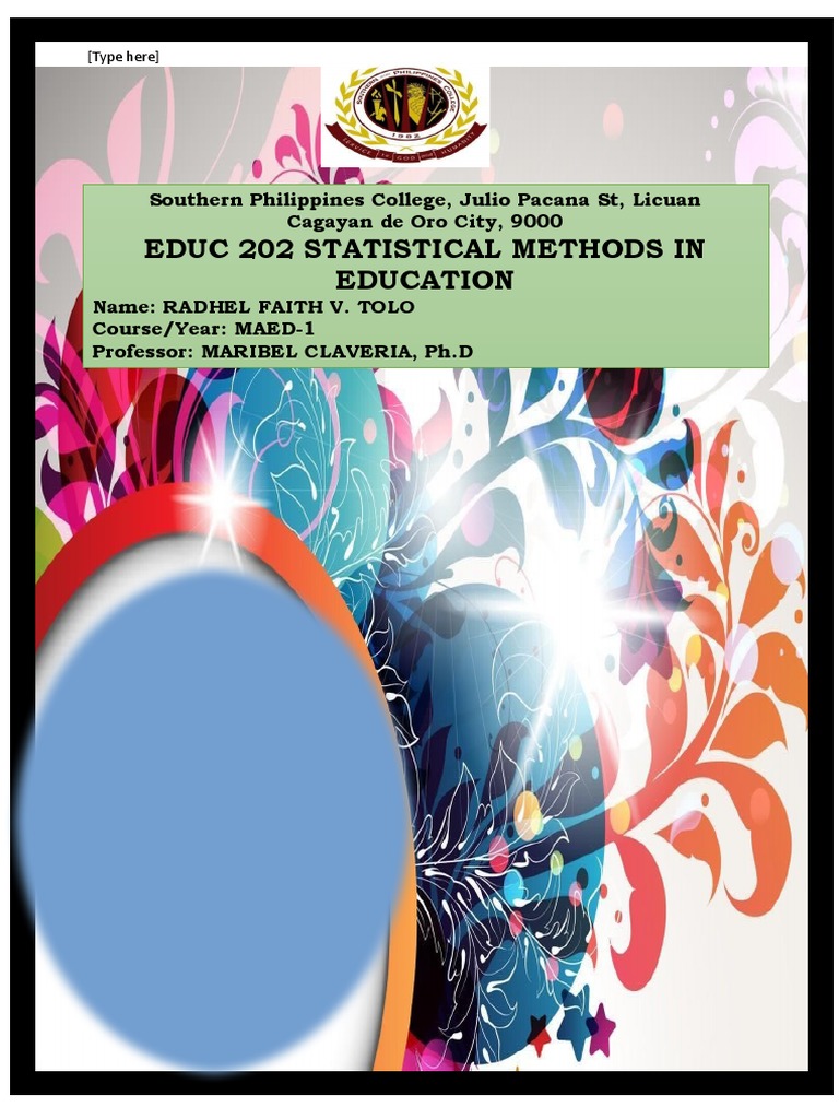 Educ 202 - GS 3. Tolo, Radhel Faith-Final | PDF | Statistical Significance | Statistics