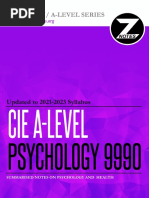 2024 Onwards - 9990 AICE Psychology Student Learner Guide | PDF ...